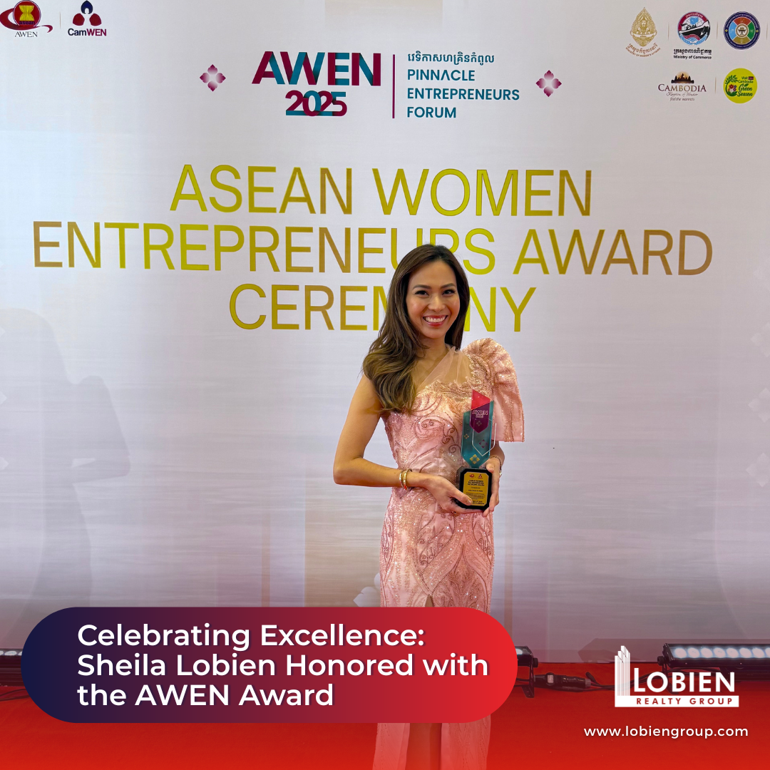 Sheila Lobien receives prestigious AWEN award | Lobien Realty Group